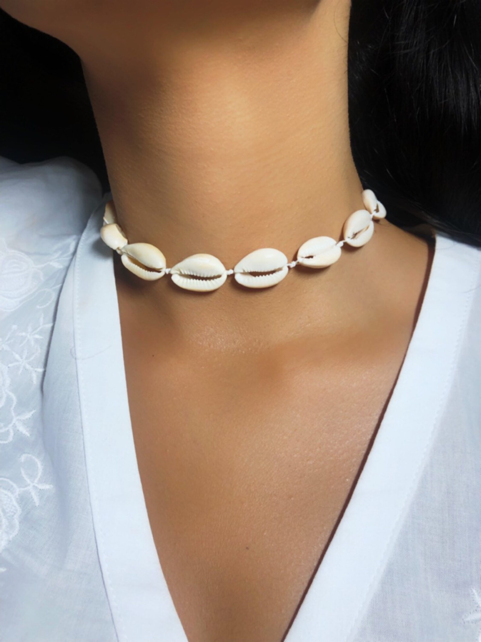 Sea Shell Choker Bohemian Beach Choker Necklace Sea | Etsy