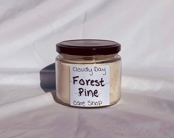 Forest Walk Soy Wax Scented Candle - 8oz Crackling Wood Wick - Premium Fine Fragrance - Pine ...