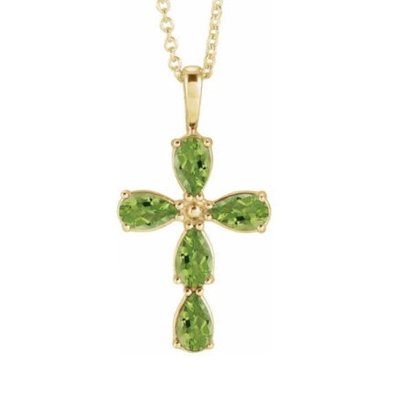 Gemstone Cross - Etsy
