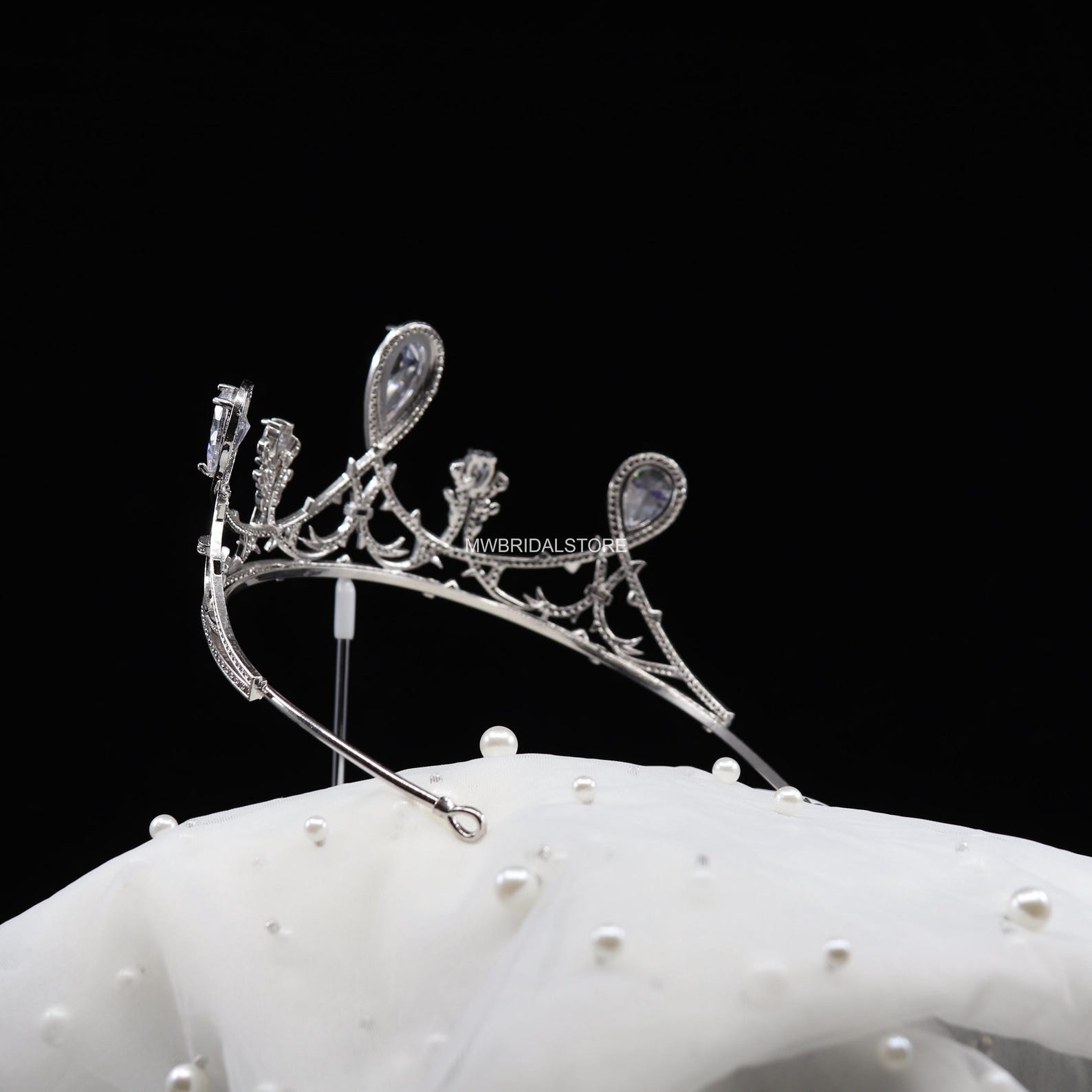 IRINA - WEDDING CROWN, Bridal Crown, Bridal Tiara, Wedding Tiara ...