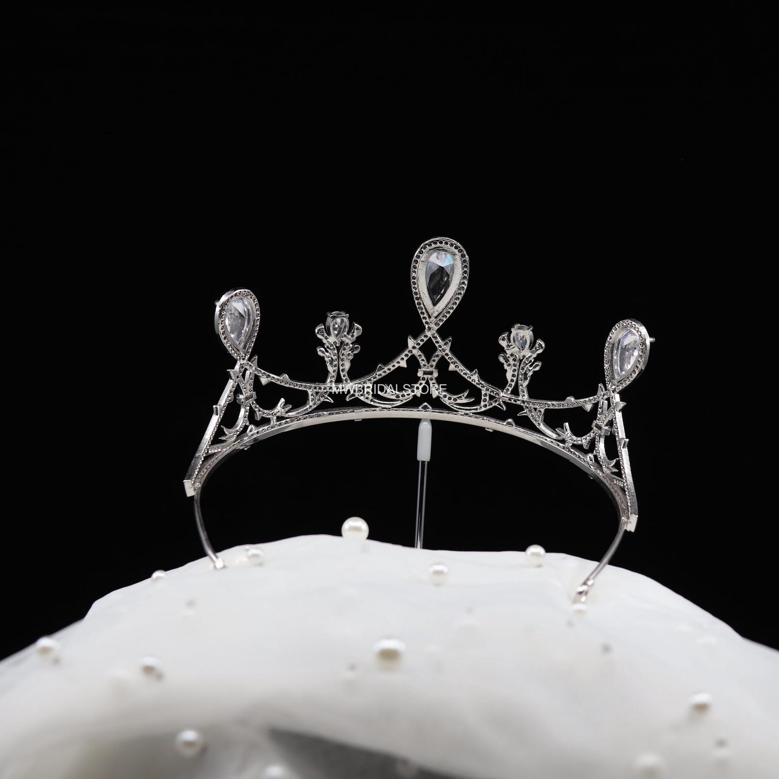 IRINA - WEDDING CROWN, Bridal Crown, Bridal Tiara, Wedding Tiara ...