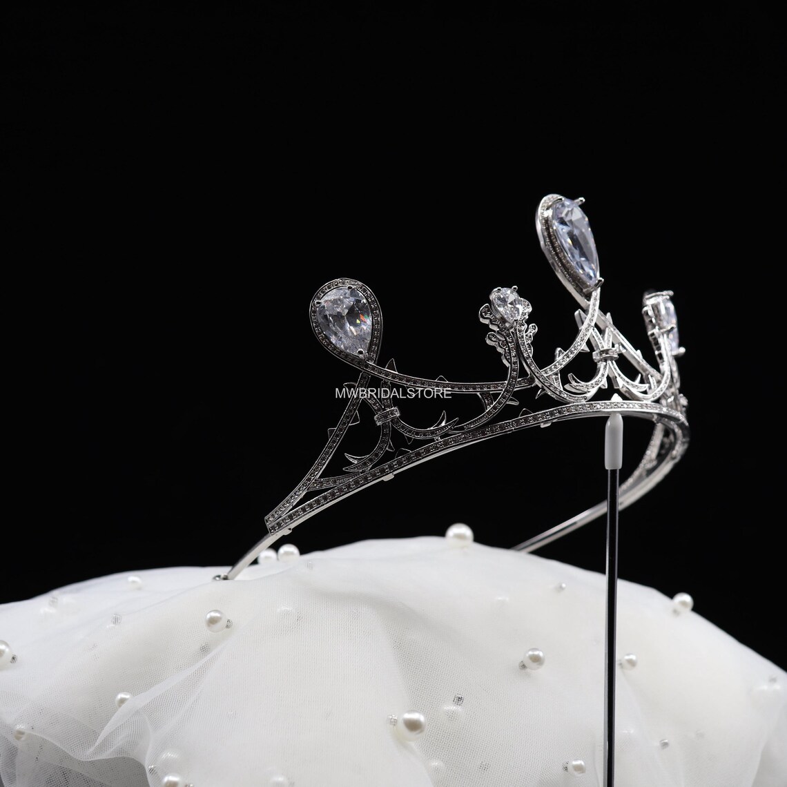 IRINA - WEDDING CROWN, Bridal Crown, Bridal Tiara, Wedding Tiara ...