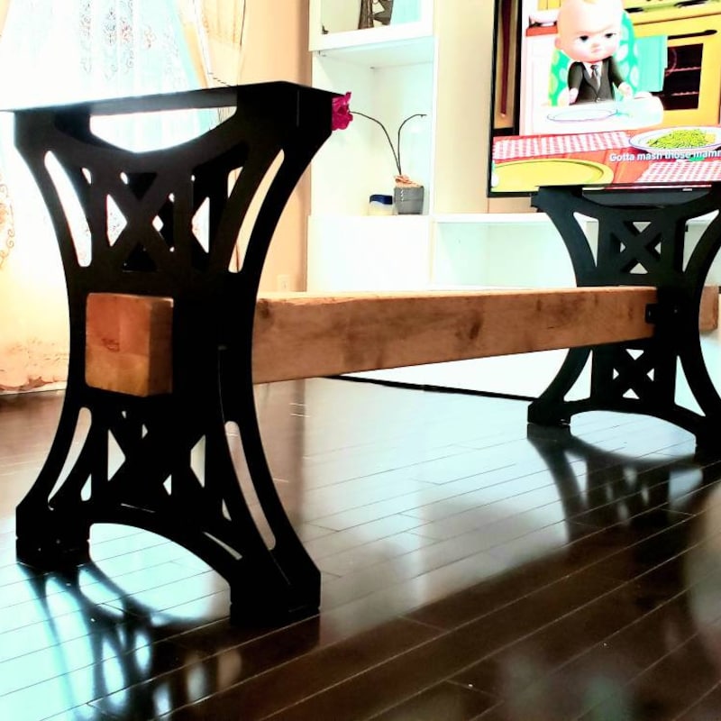 Live Edge Table Legs - Etsy