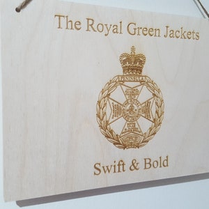 The Royal Green Jackets - Military RGJ - Light Infantry - A5 (14x21cm ...