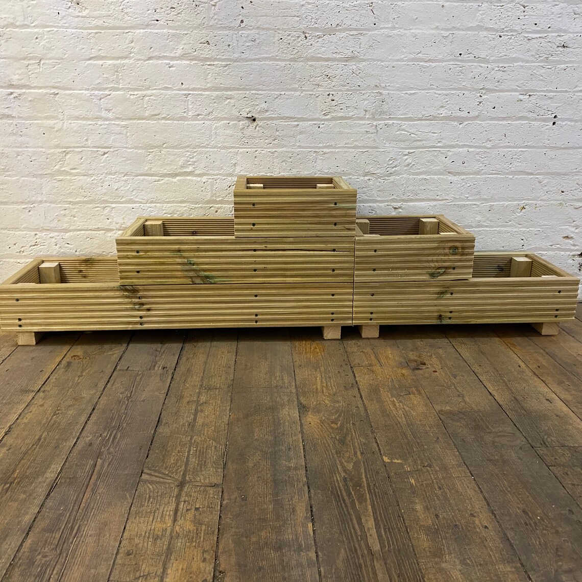 Large 3 Tiered Corner Garden Level Steps Wooden Decking Patio - Etsy UK