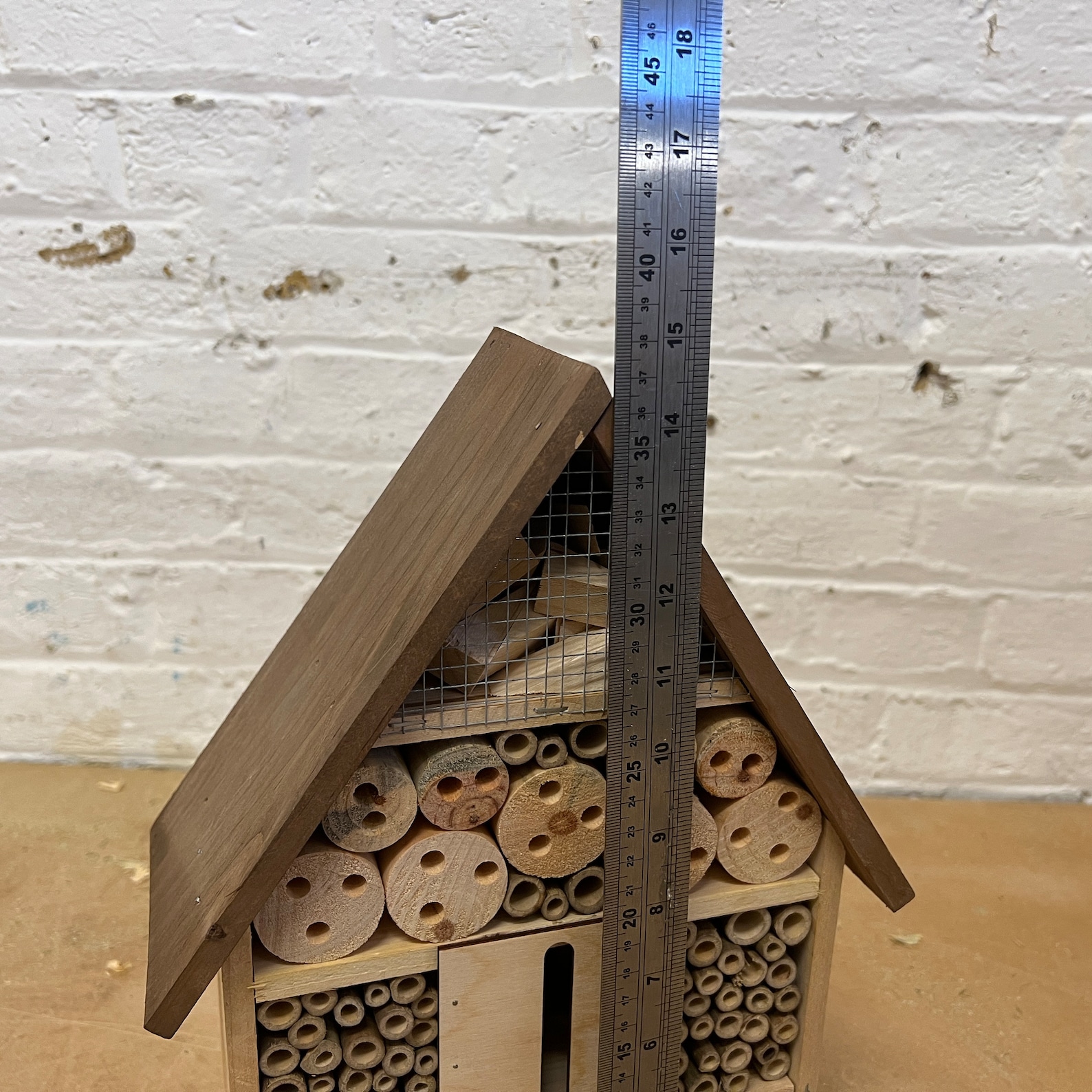 Large Wooden Insect Bug & Bee House Hotel - 37x26cm - Etsy UK