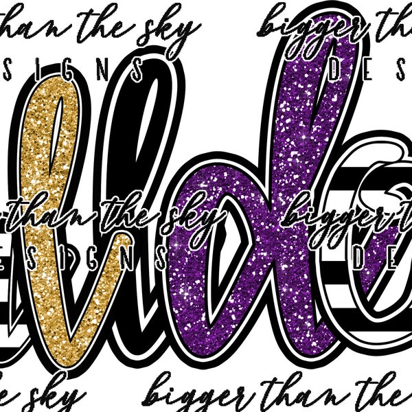 Purple and Gold Bulldogs Mascot Svg - Etsy