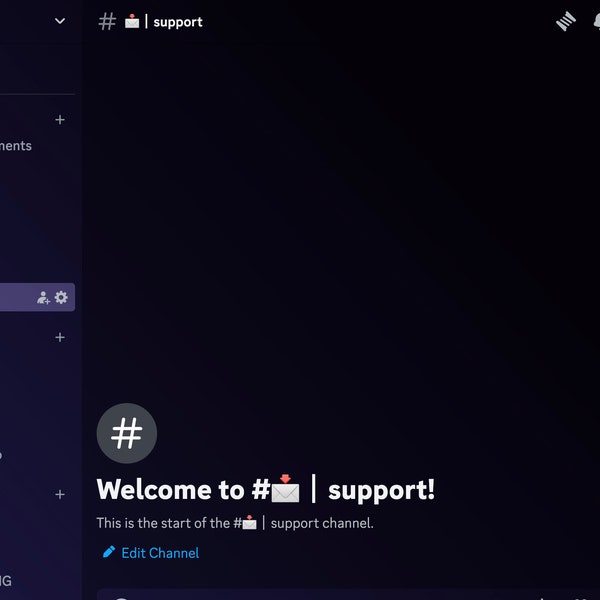 Discord Template - Etsy