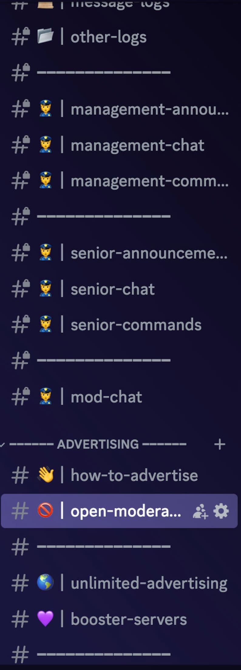 Discord Advertising Server Template - Etsy