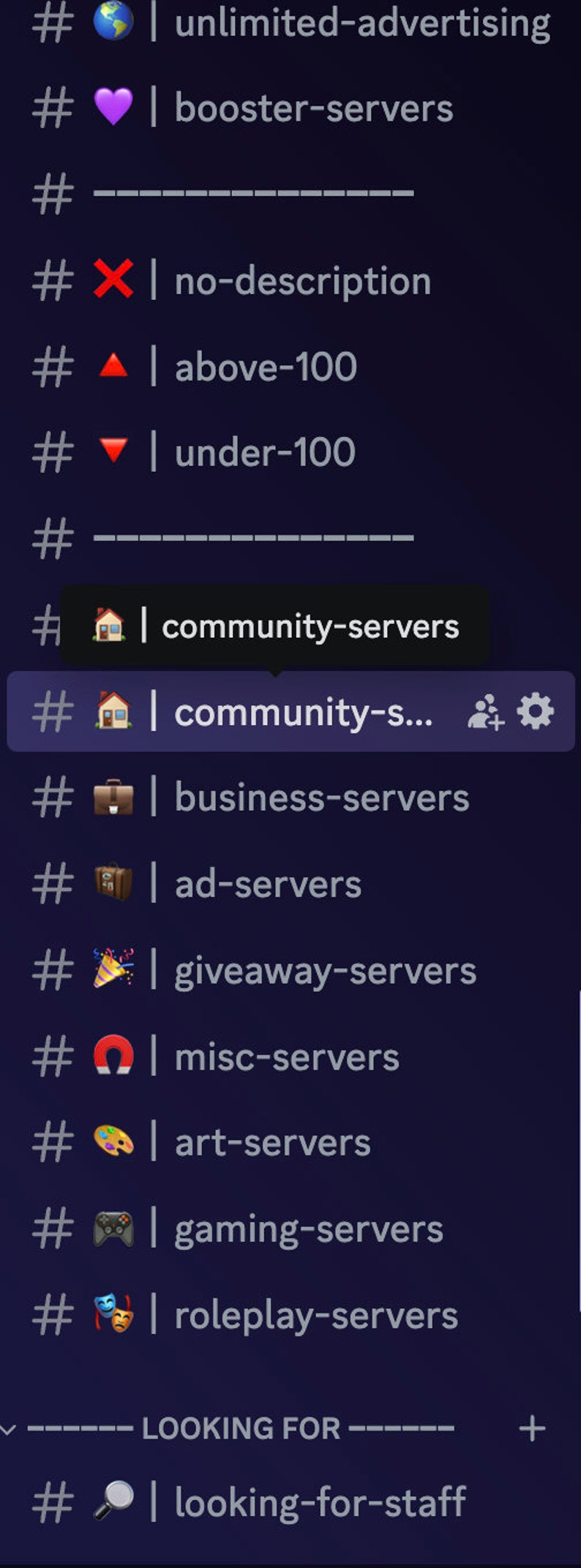 Discord Advertising Server Template - Etsy