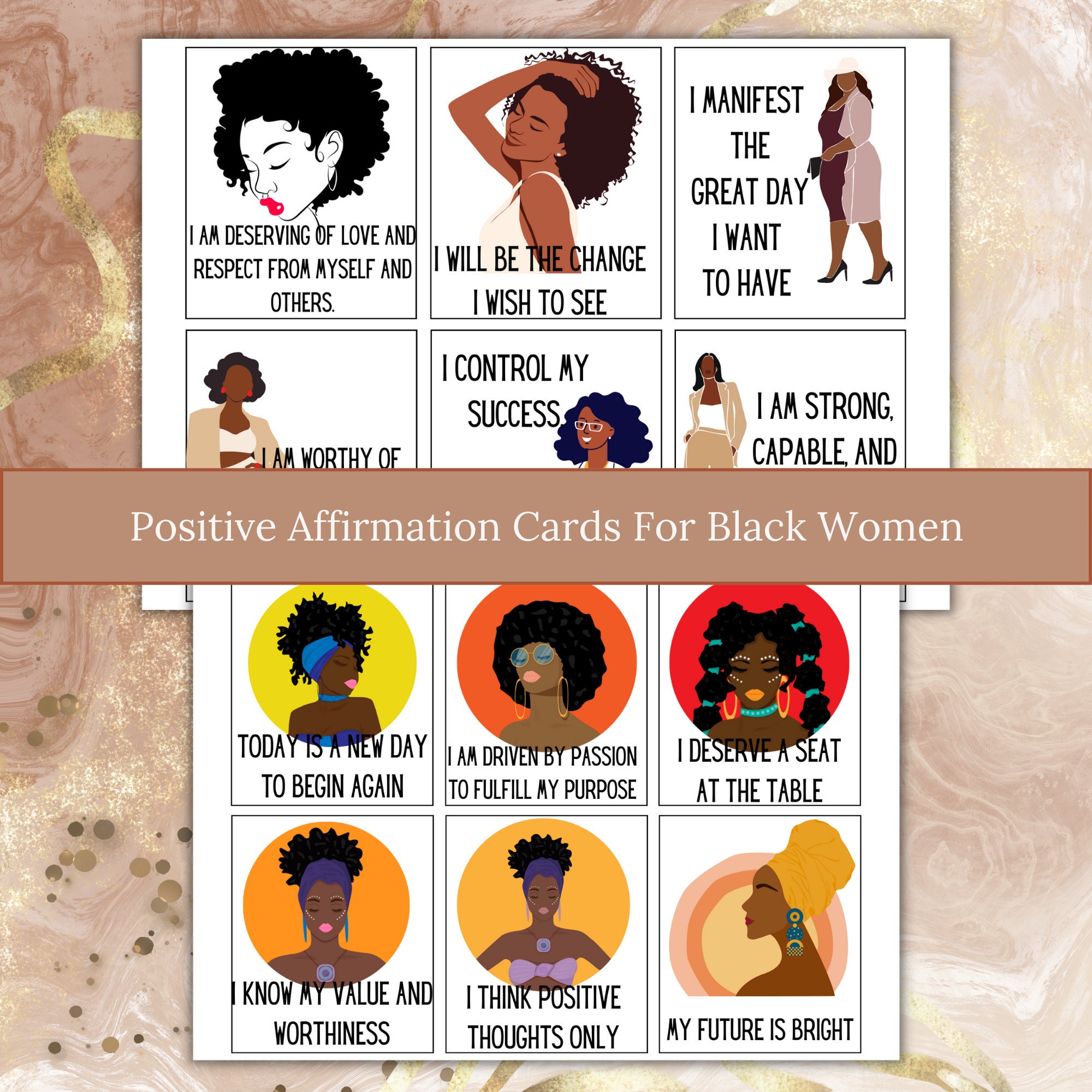 Positive Affirmation Cards - Unleash Your Inner Magic: Inspirational ...