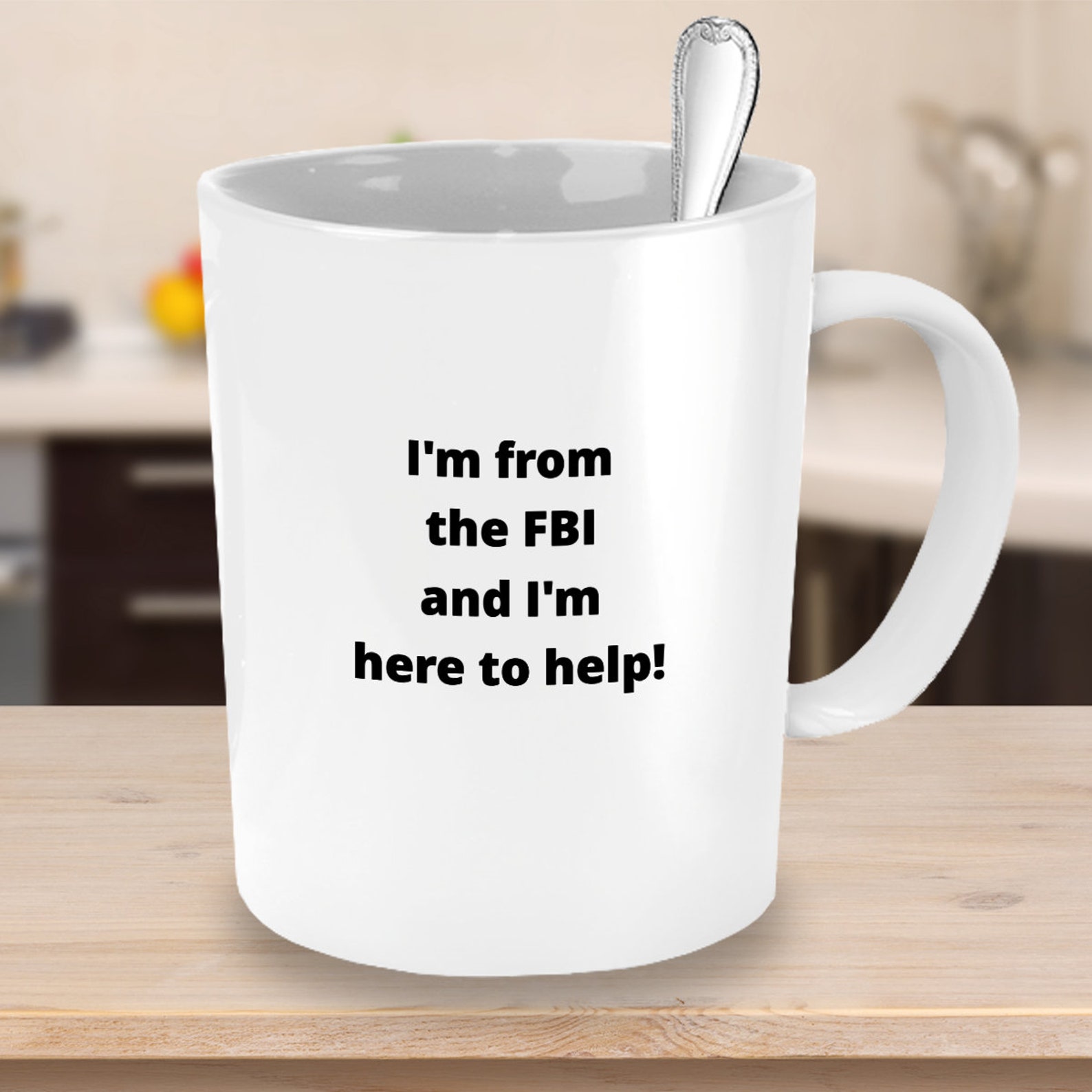 FBI Mug Gift Idea for Special Agents Coffee Cup - Etsy