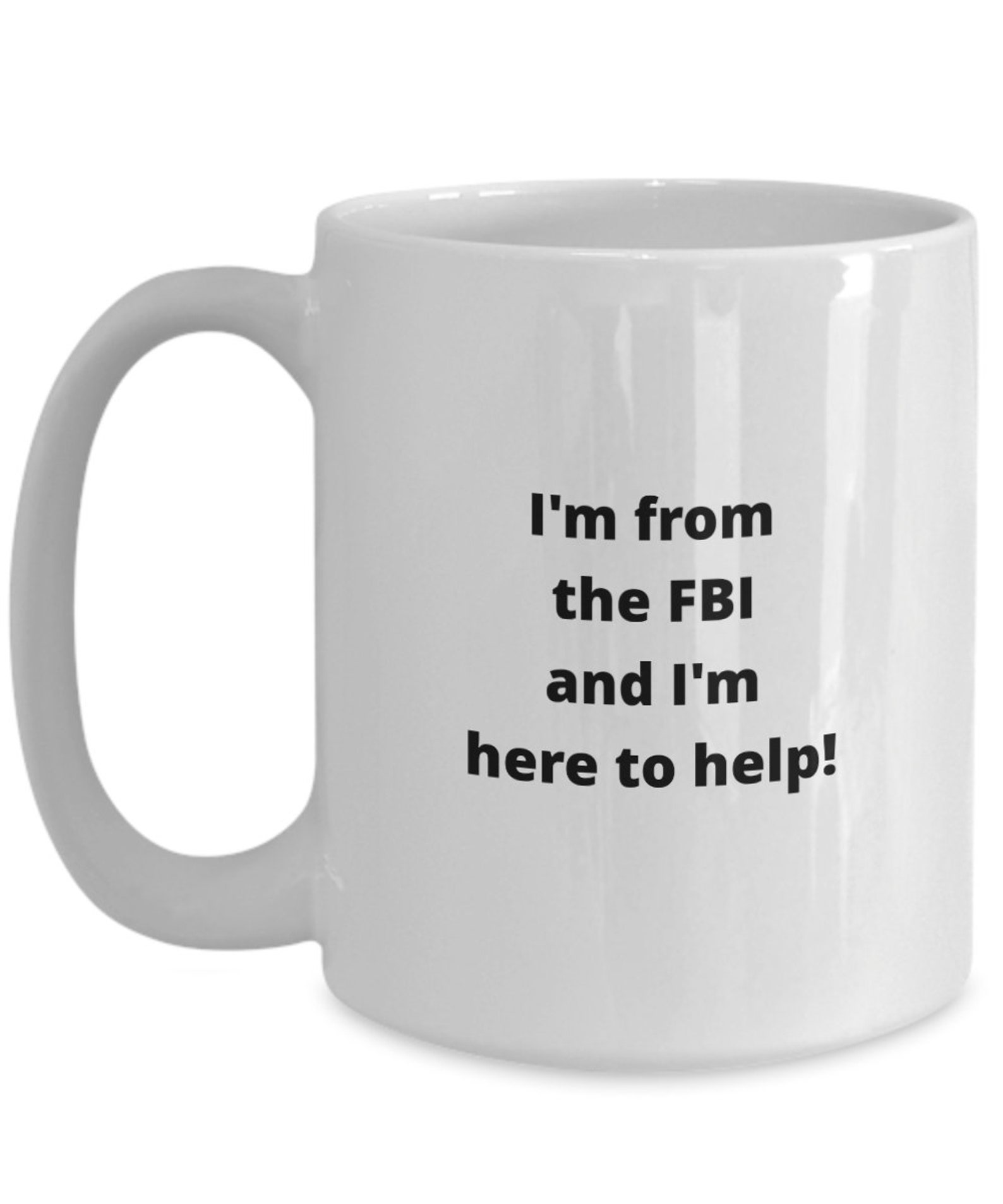 FBI Mug Gift Idea for Special Agents Coffee Cup - Etsy