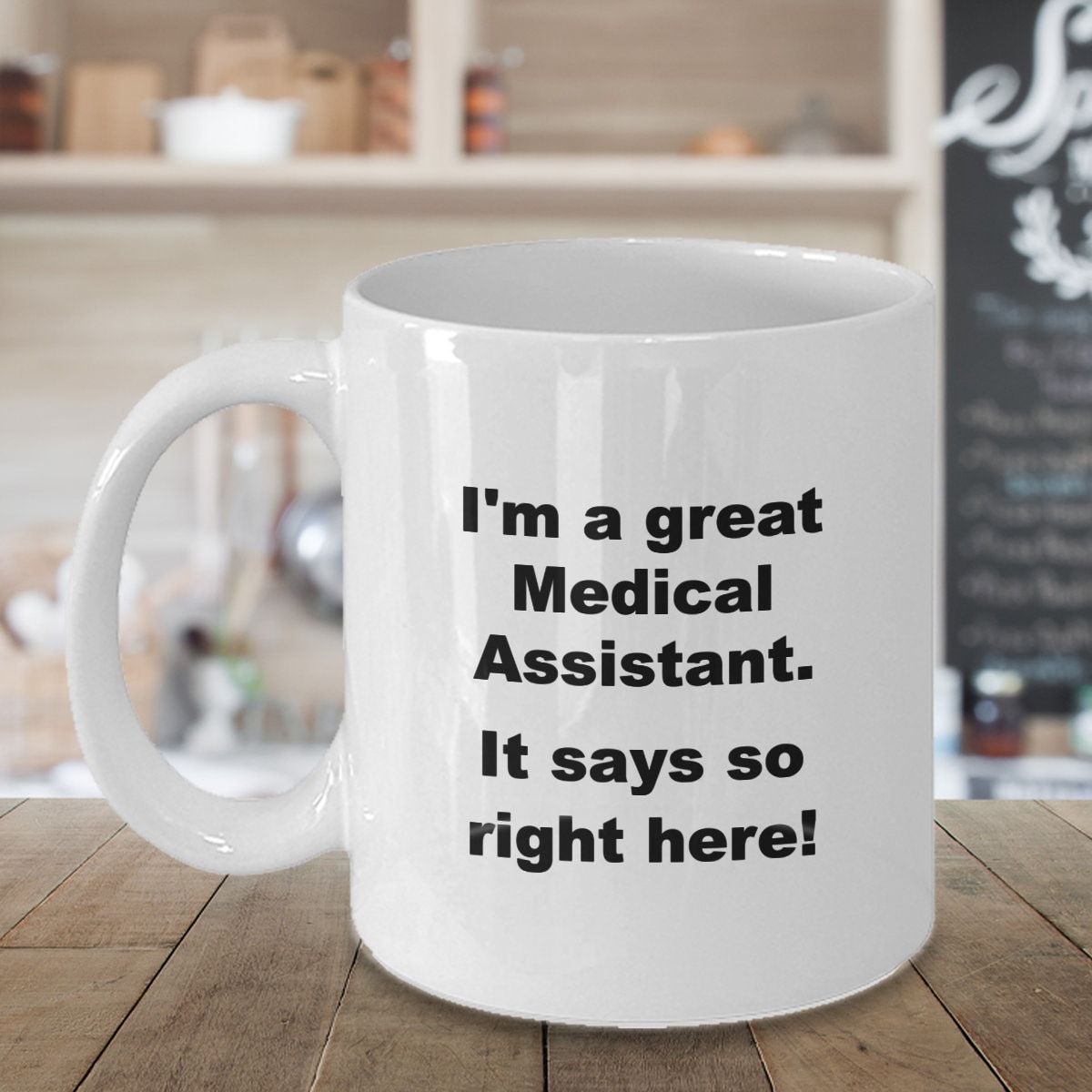 Great Medical Assistant Coffee Mug Gift for Medical Assistants MA ...