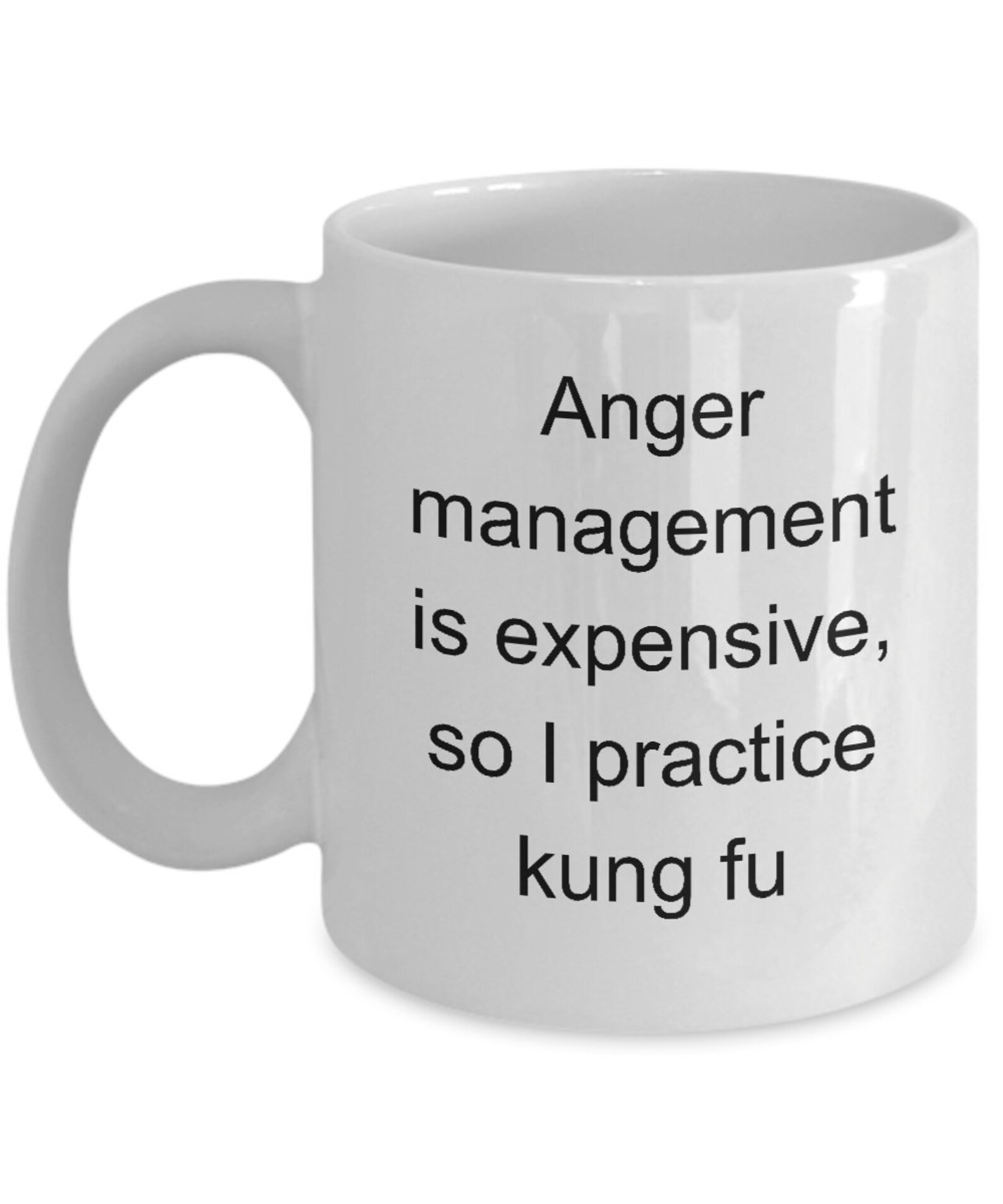 Anger management mug kung fu mug divertidos regalos de manejo de la ira ...