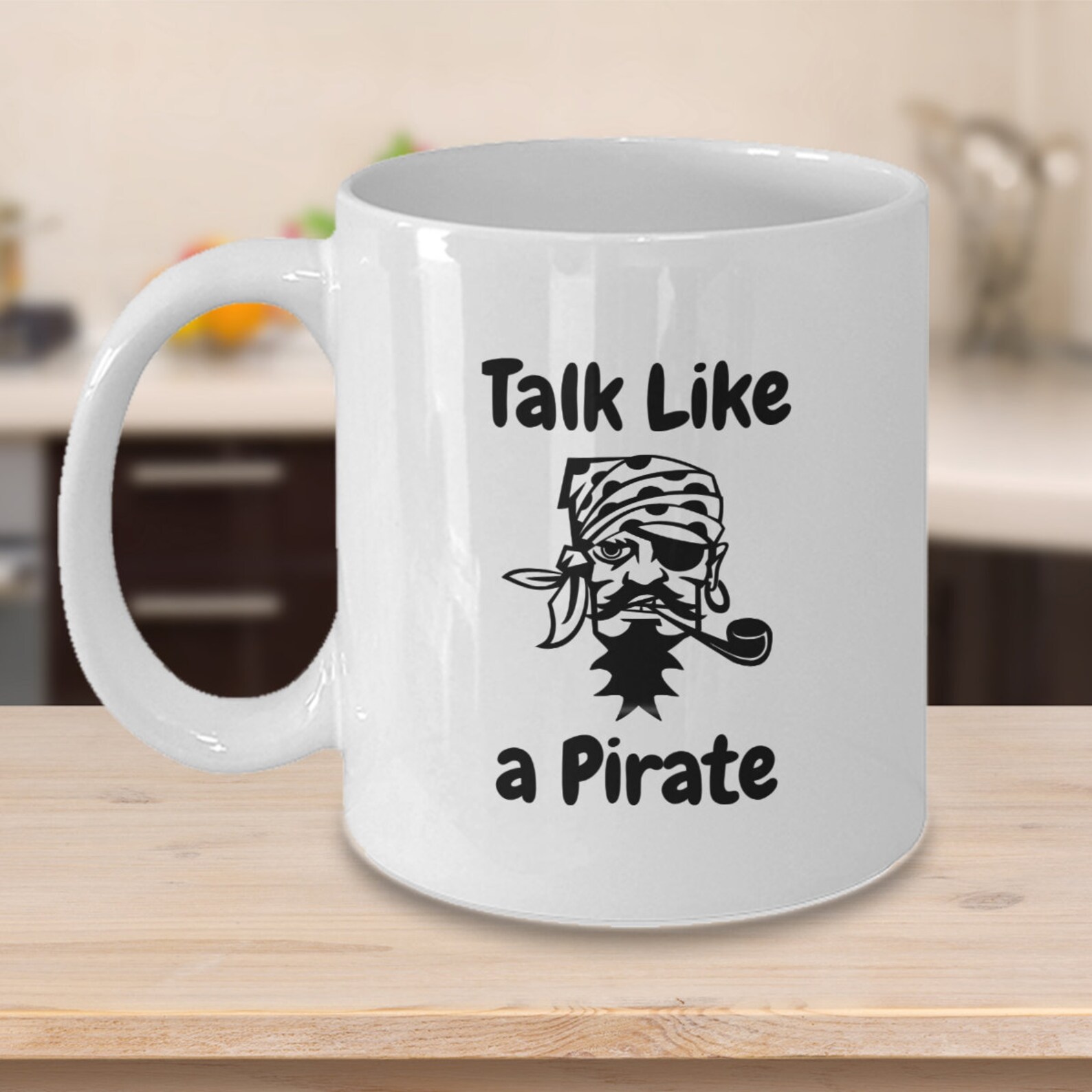 Pirate Coffee Mug Gift for Pirates Fans Talk Like a Pirate Day - Etsy