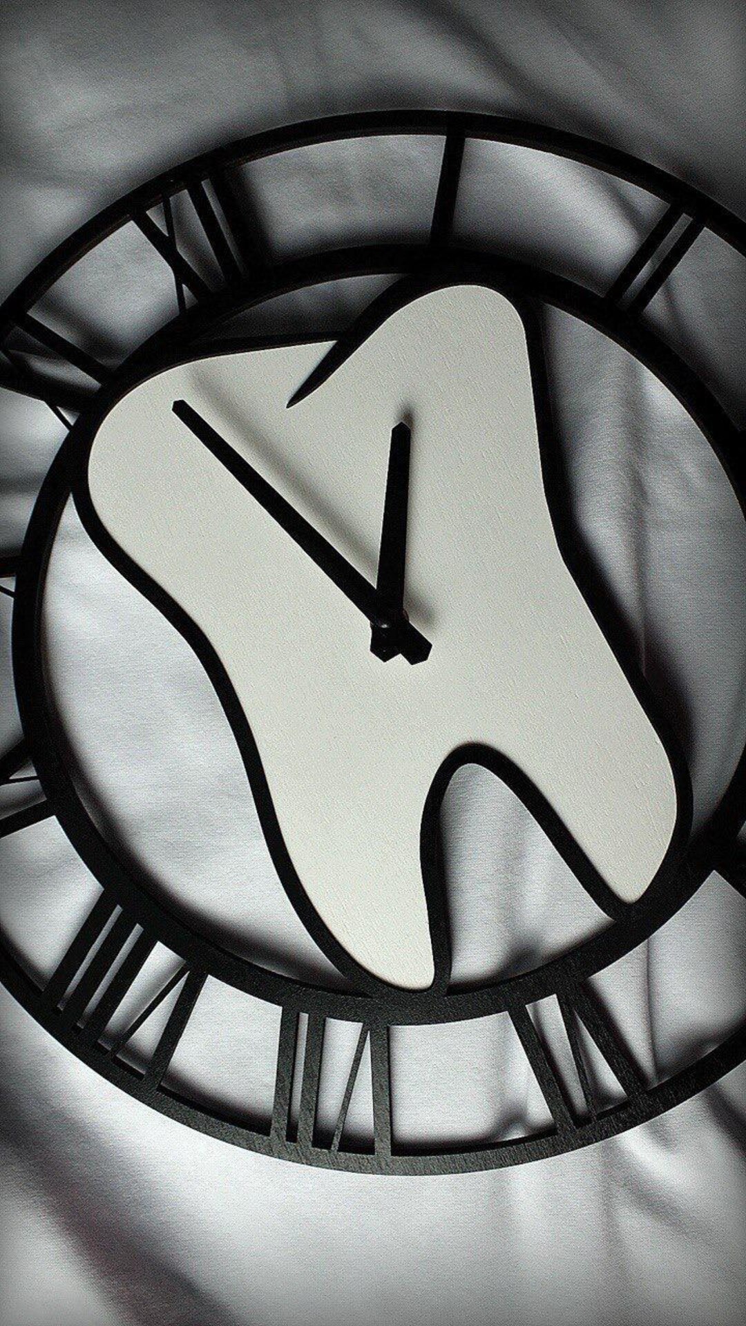 Clock Dental Clinic | Custom Wooden Clock for a Dental Clinic ...