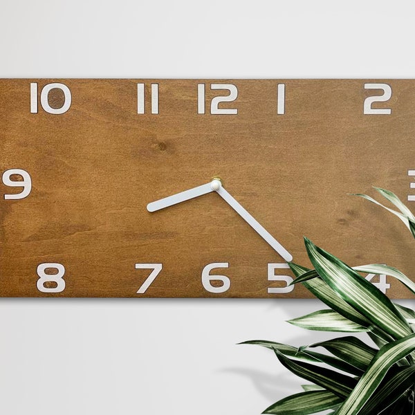 Square Wall Clock - Etsy