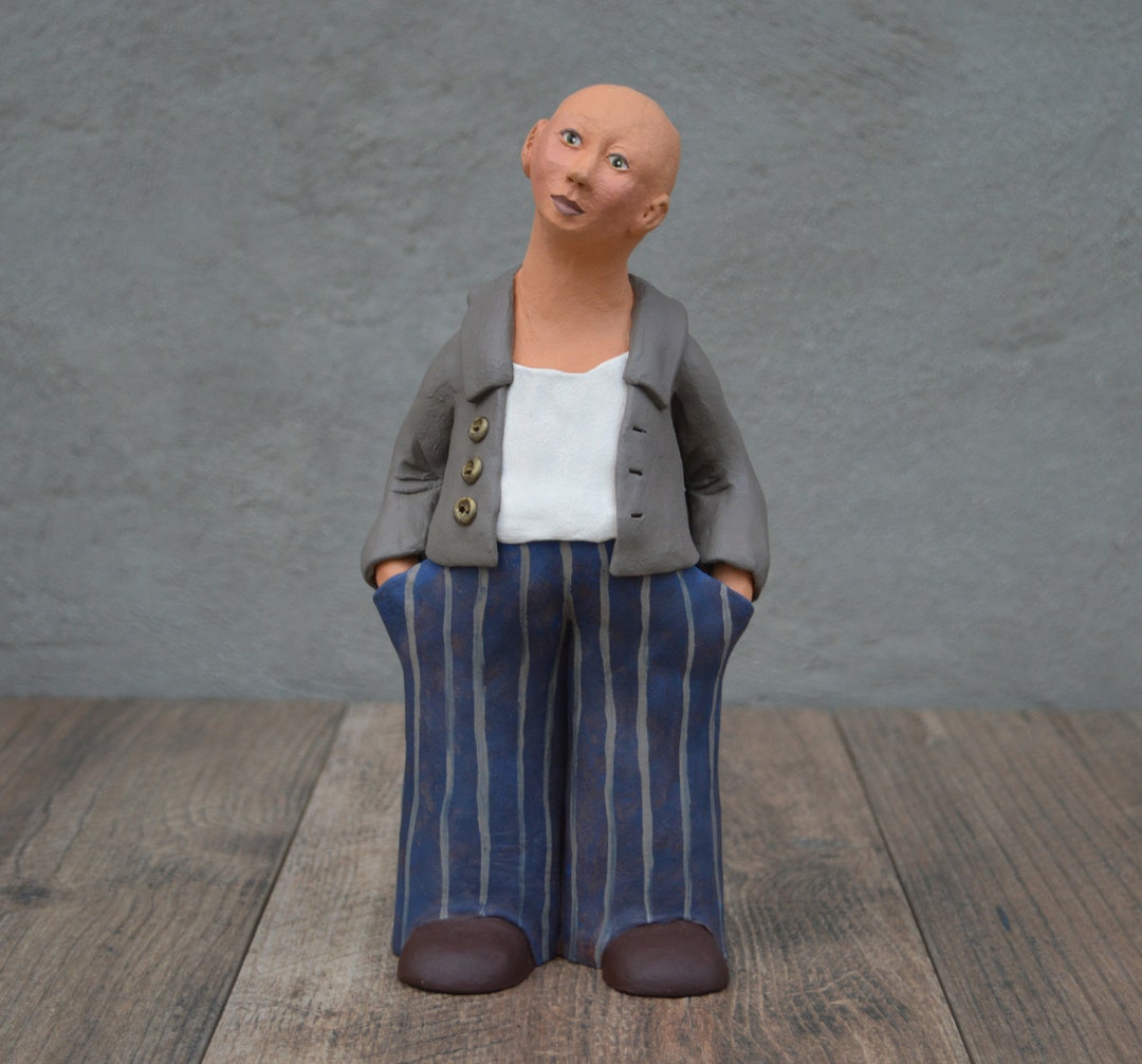 Jan. Handmade Ceramic Sculpture. - Etsy