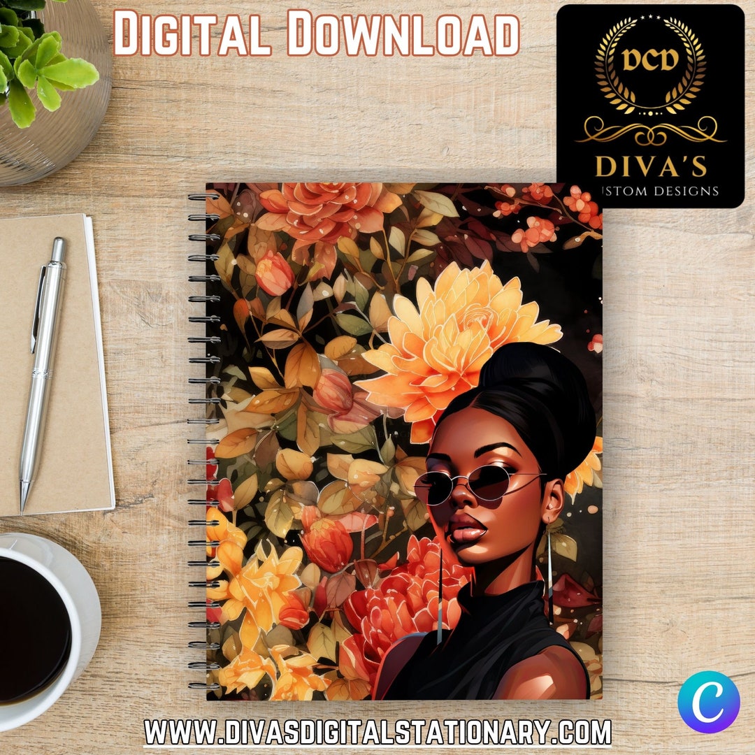 Printable African-american Inspired Stationery3 Perfect for Self ...