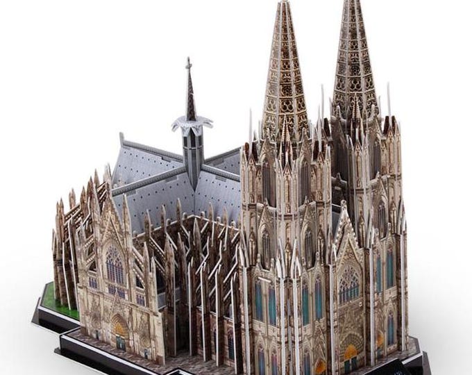 The Cologne Cathedral Jigsaw Model Kit 3d Puzzles for Adult 350mm X ...