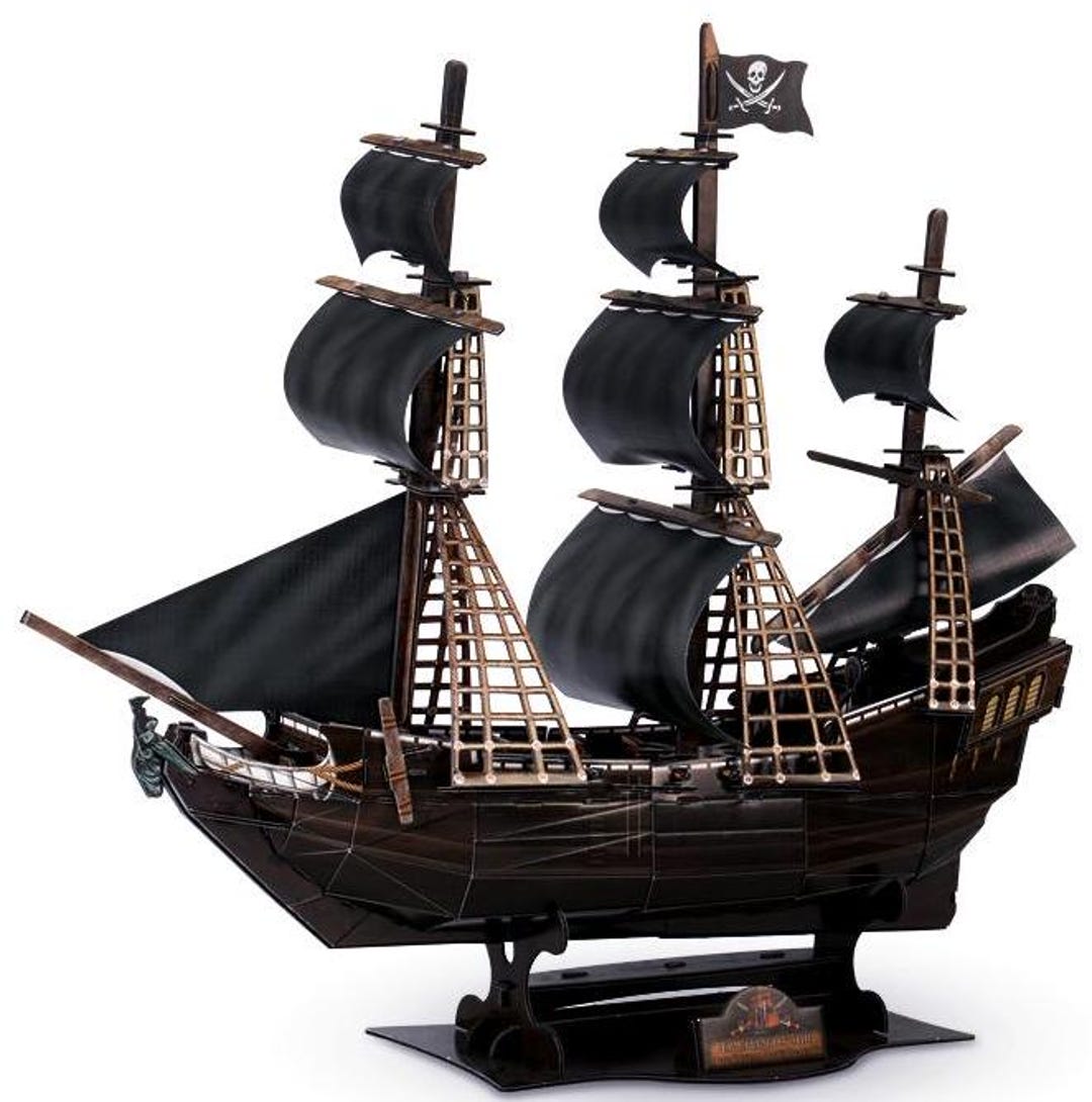 The Queen Anne's Revenge Jigsaw Model Kit 3d Puzzles for Adult 480mm X430mm Sealed - Etsy