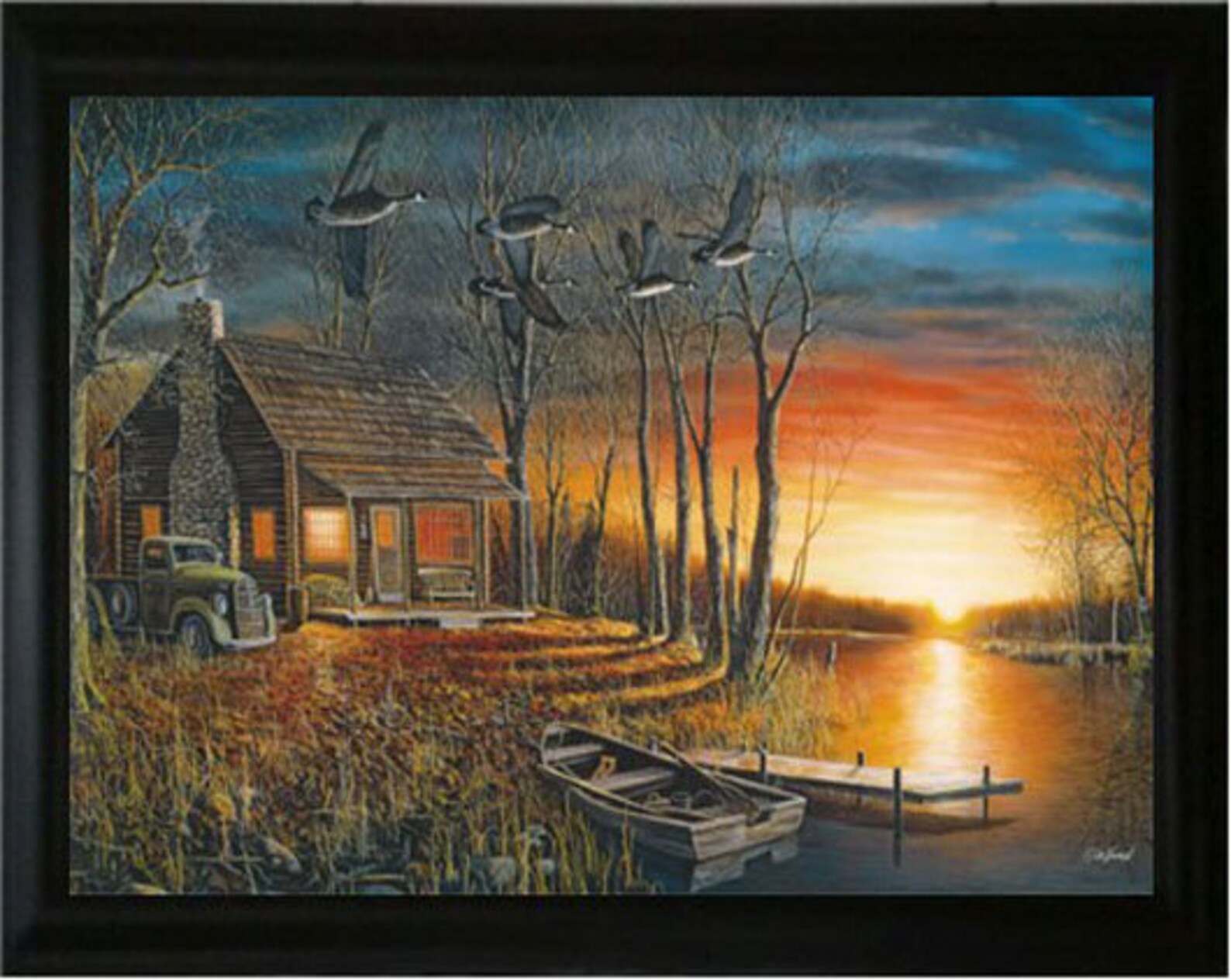Sundown - Framed Art by Jim Hansel - Etsy