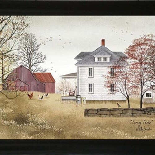 Spring Flowers for Sale by Billy Jacobs 12x28 Farm Red Barn - Etsy