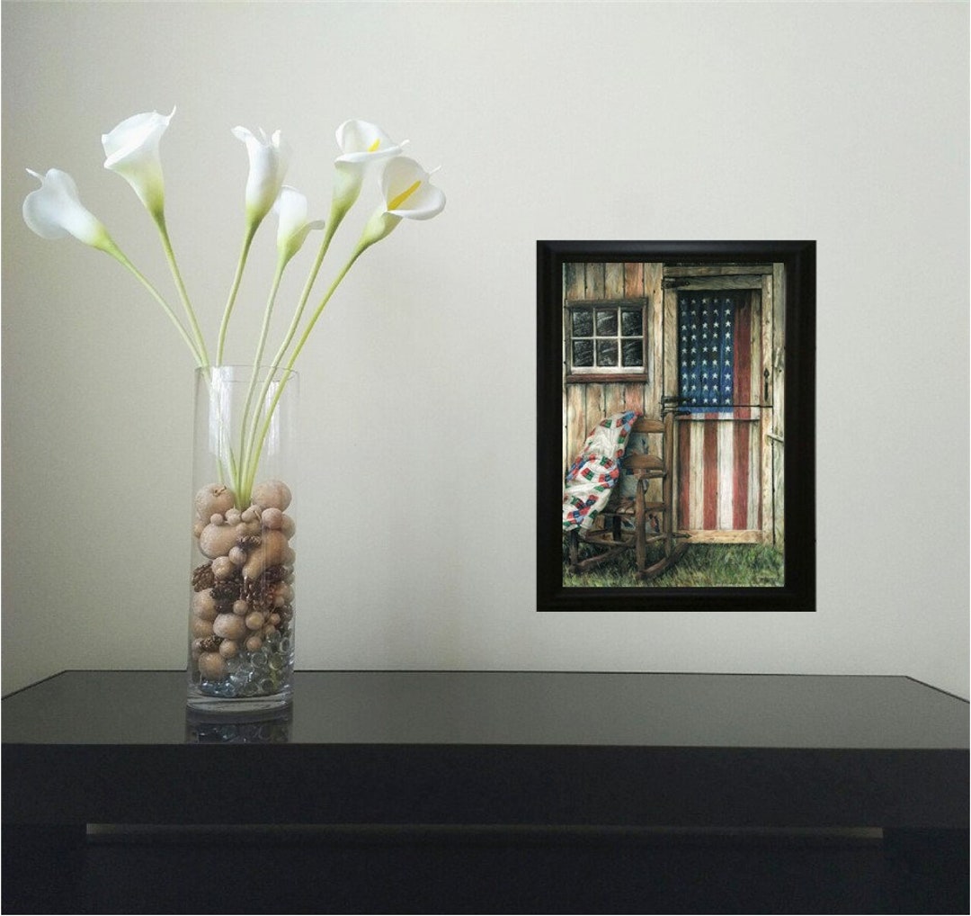 American Rocker - Framed Art by Ed Wargo - Etsy