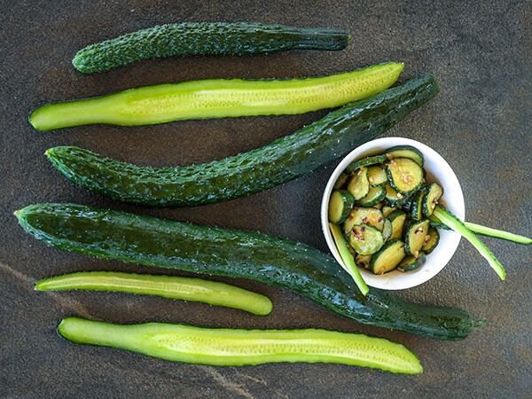 50 CHINA JADE Burpless Cucumber Seeds Non-gmo Heirloom Great | Etsy