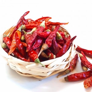 50 Takanotsume Togarashi Japanese Hot Pepper Seeds; 鷹の爪唐辛子; たかのつめとうがらがら ...