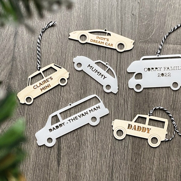 Car Christmas Tree Decoration - Etsy UK