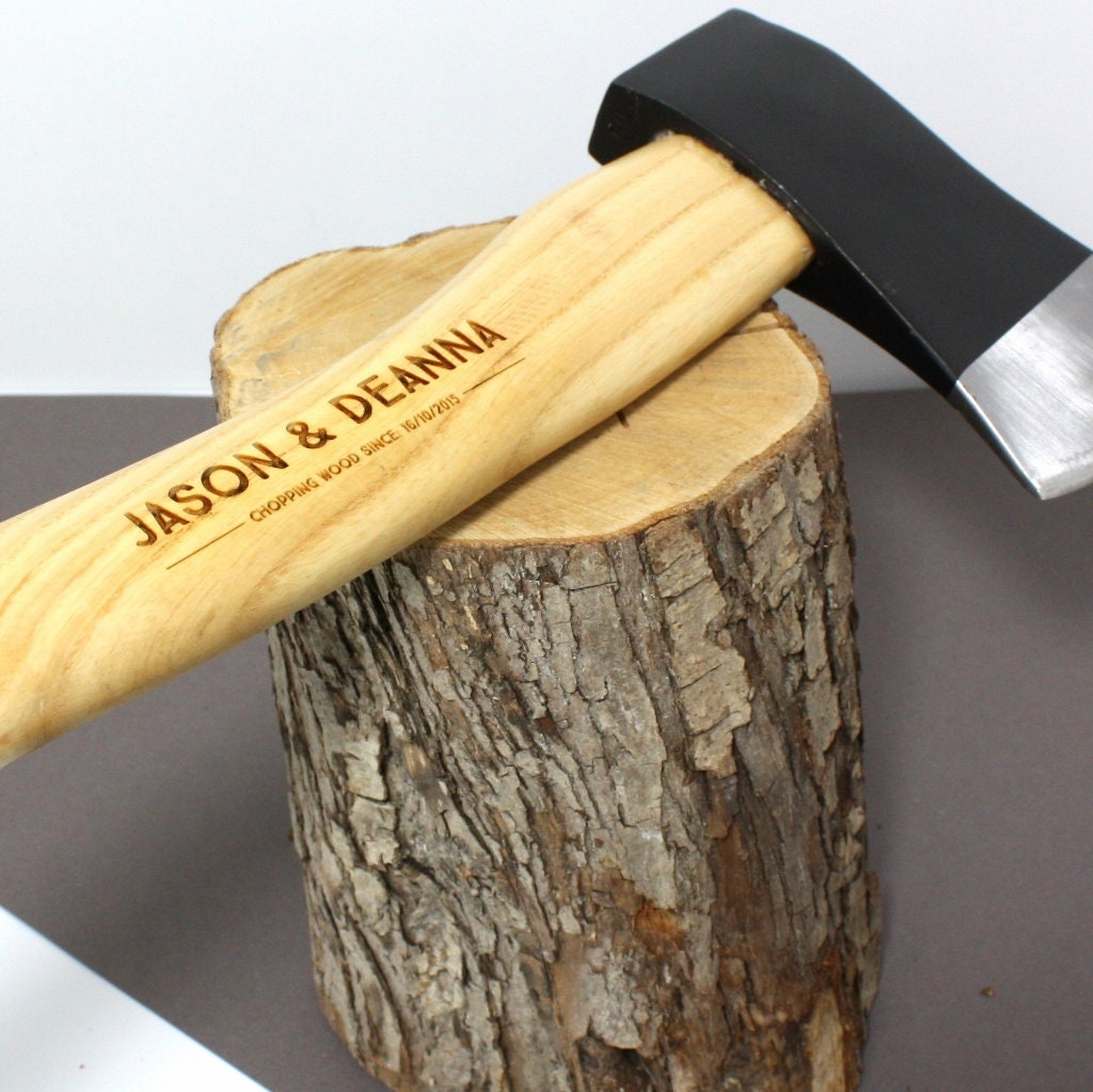 Personalised Axe Engraved Hatchet Wooden Axe Gifts for - Etsy