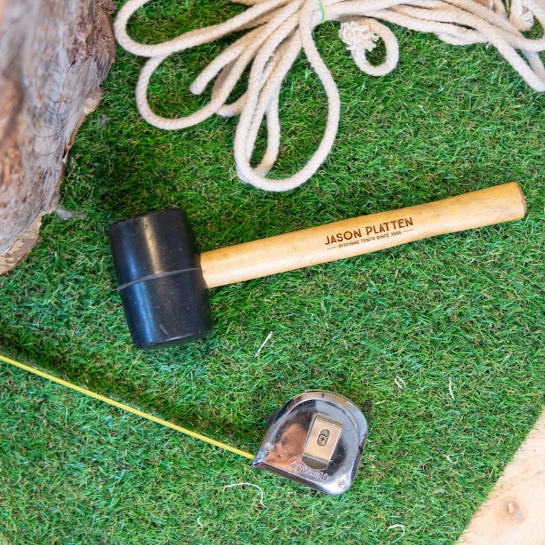 Personalised Rubber Camping Mallet Gift for Campers Gifts - Etsy