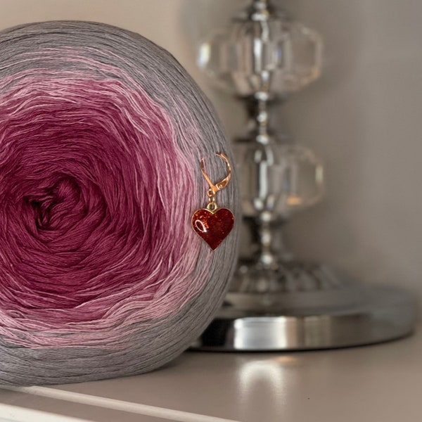 Deep Red Heart - Etsy