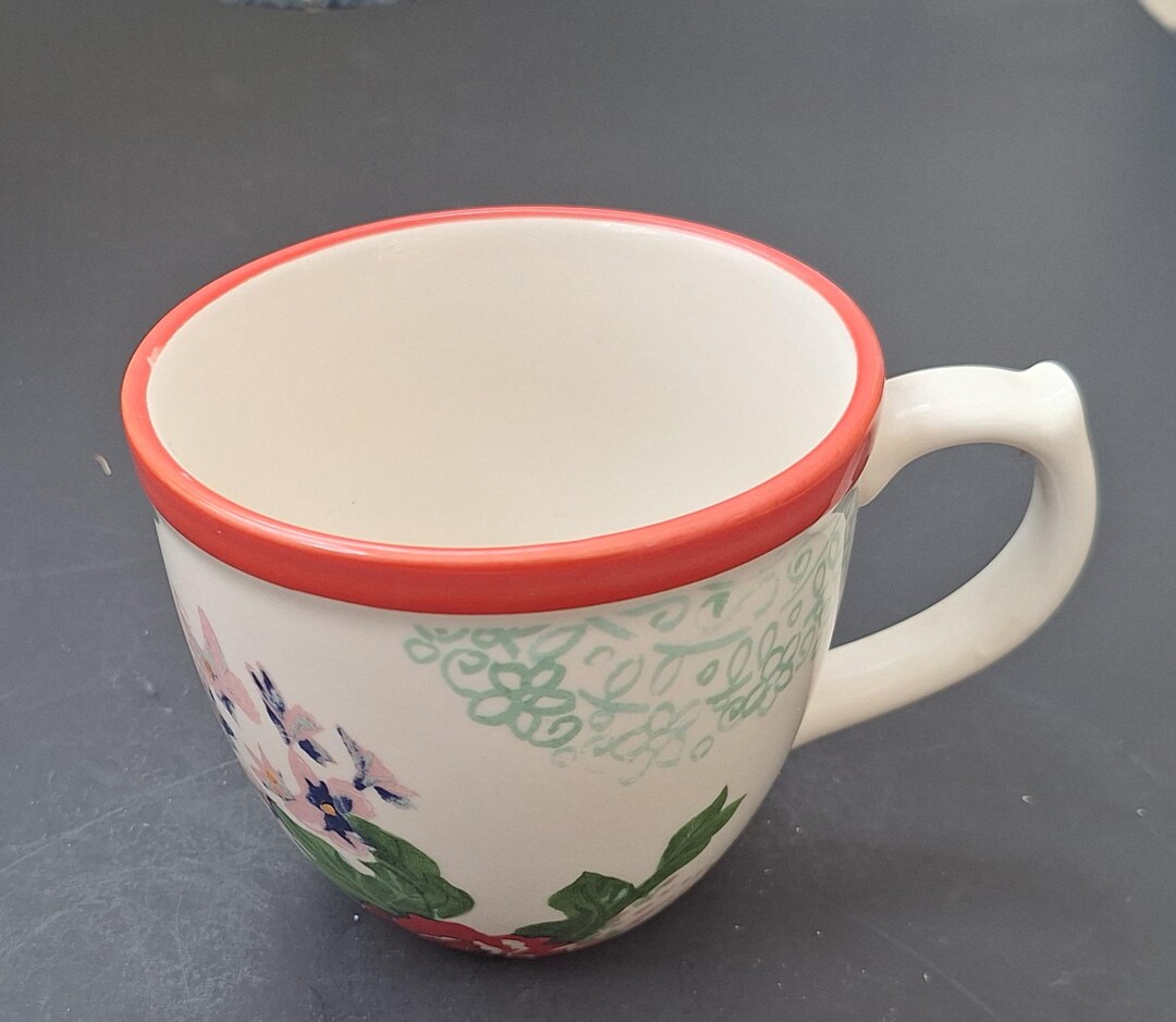 Pioneer Woman "country Garden" Pattern Mug 3.75". - Etsy