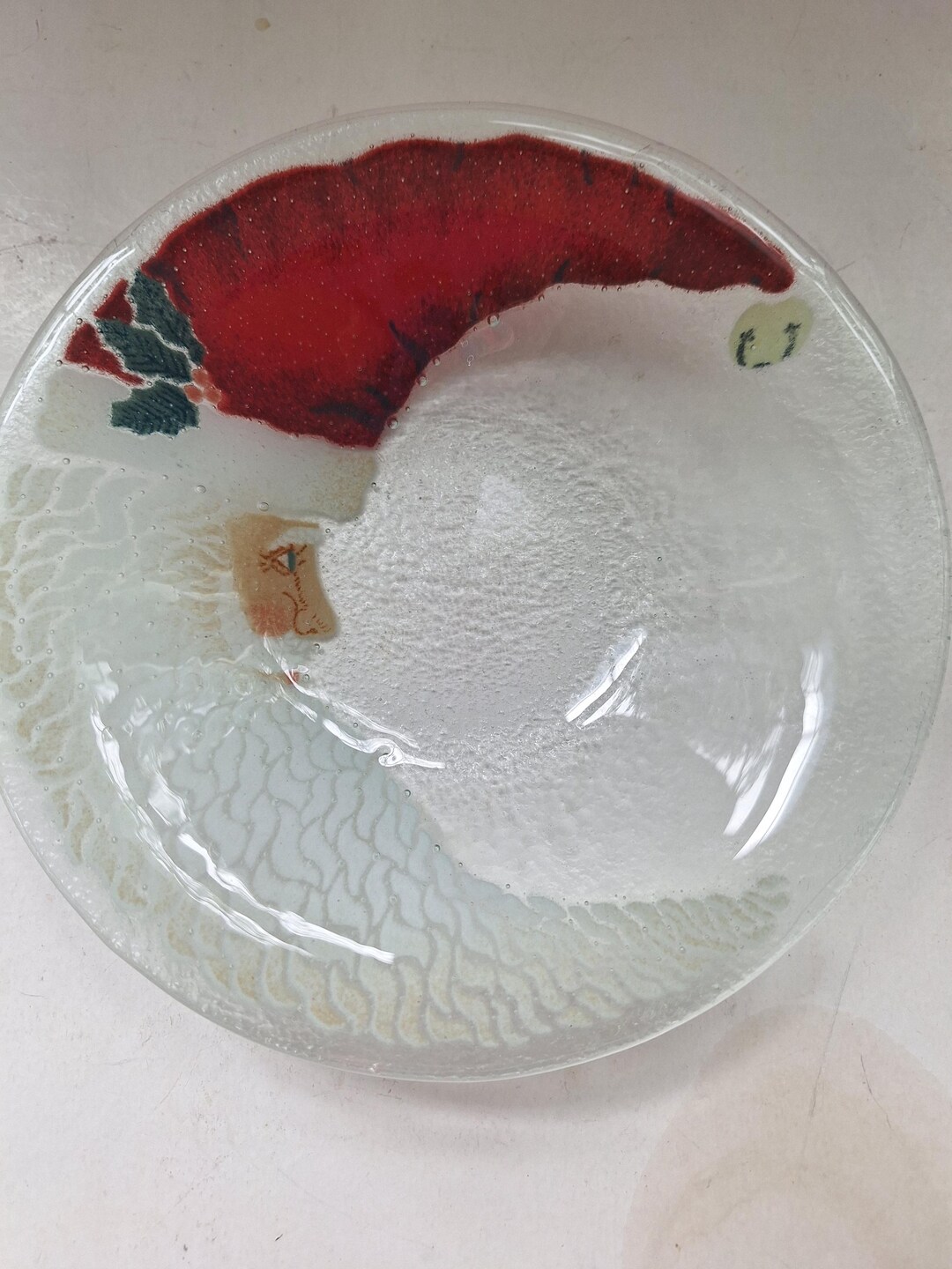 Peggy Karr "st Nick" 8" Bowl 1995 Signed - Etsy