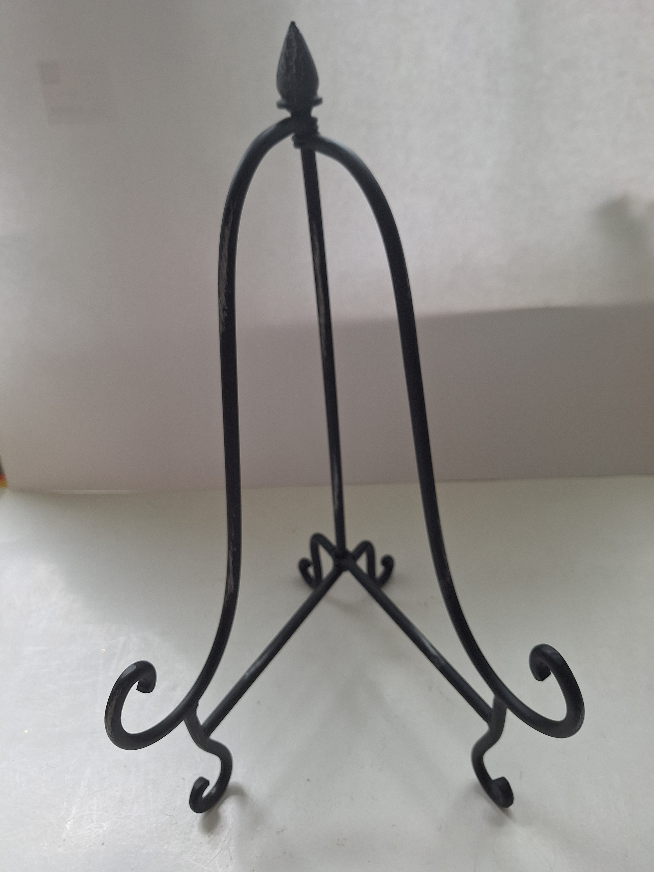 Wrought Iron Plate Stands Multiple Sizes 15169 - Etsy