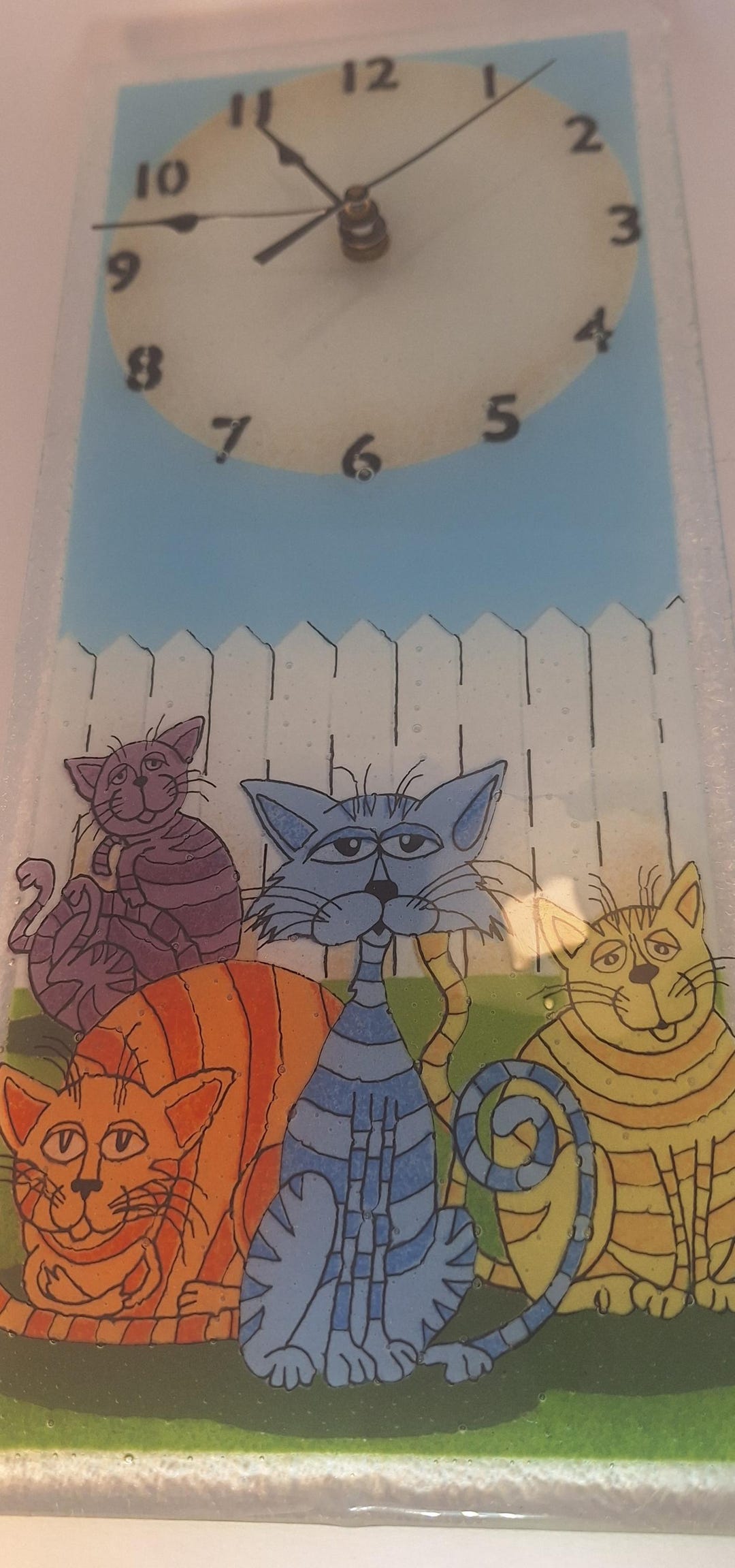 Peggy Karr Alley Cats" 13" X 6" Signed 2014. - Etsy