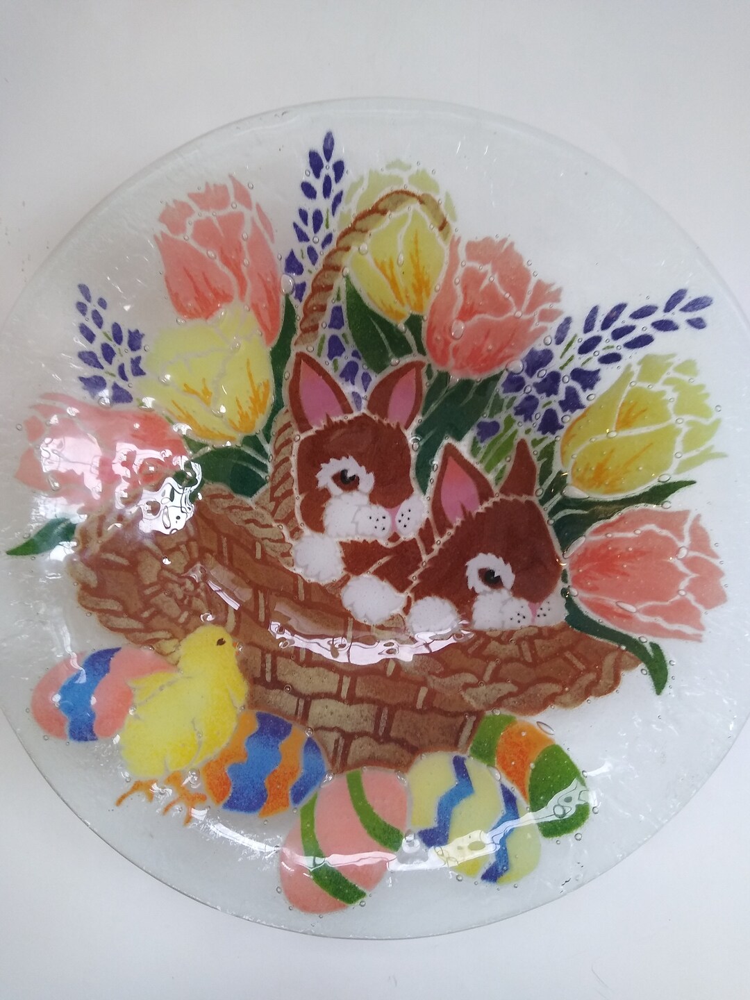 Peggy Karr "easter Basket" 13' 1996 Signed - Etsy