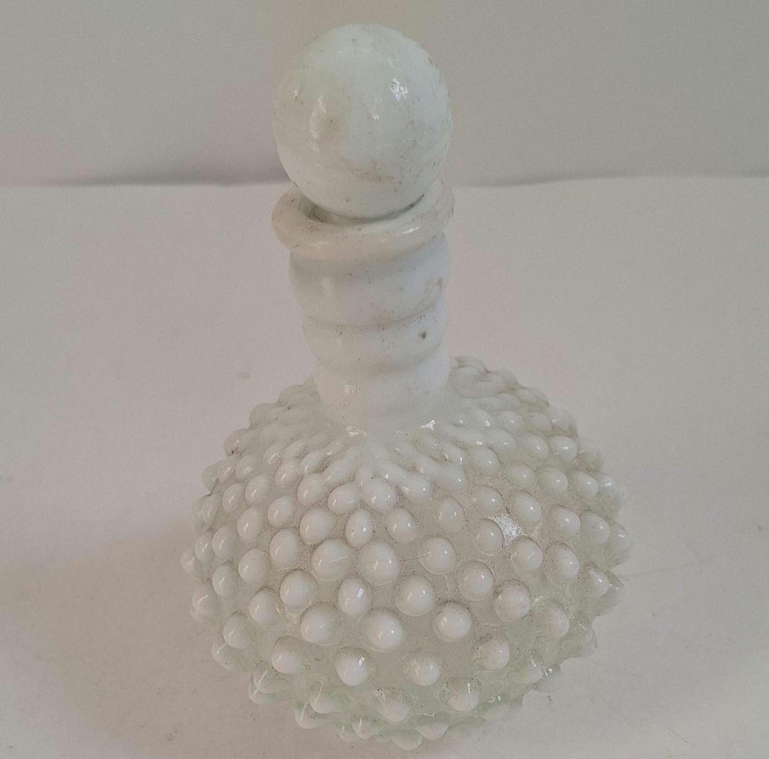 Anchor Hocking Wrisley French Opalescent Glass Cologne Bottle 6" - Etsy