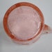 Pink Depression Glass "cherry Blossom" Pattern Sugar 3" and Creamer 3 ...