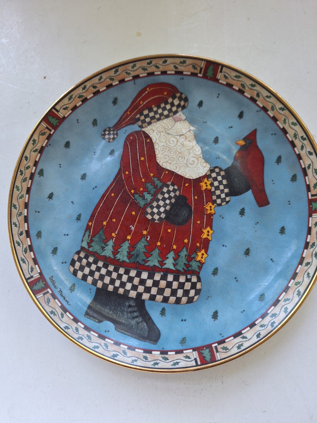 The Franklin Heirloom "royal Doulton" A Christmas Greeting by Debbie ...