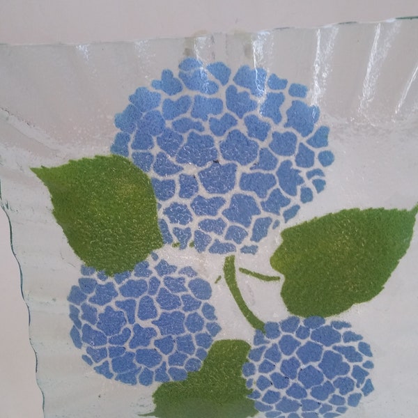 Fused Glass Hydrangea - Etsy