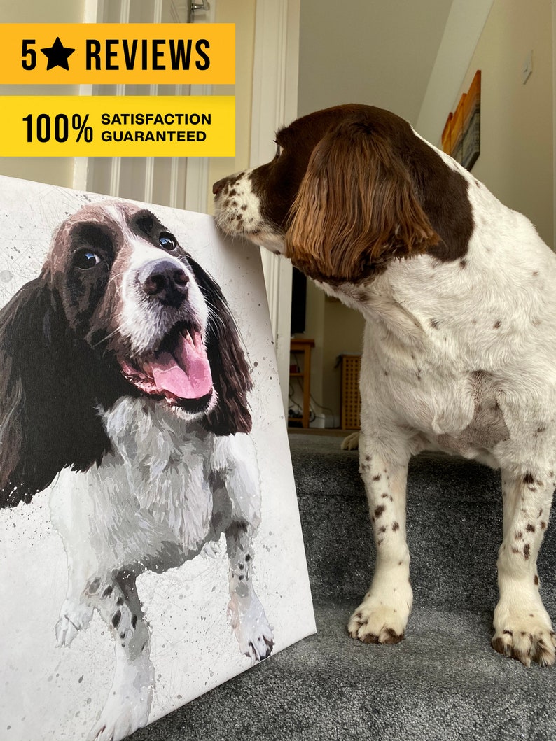 Custom Pet Portrait Personalized Regal Portrait Custom Dog | Etsy