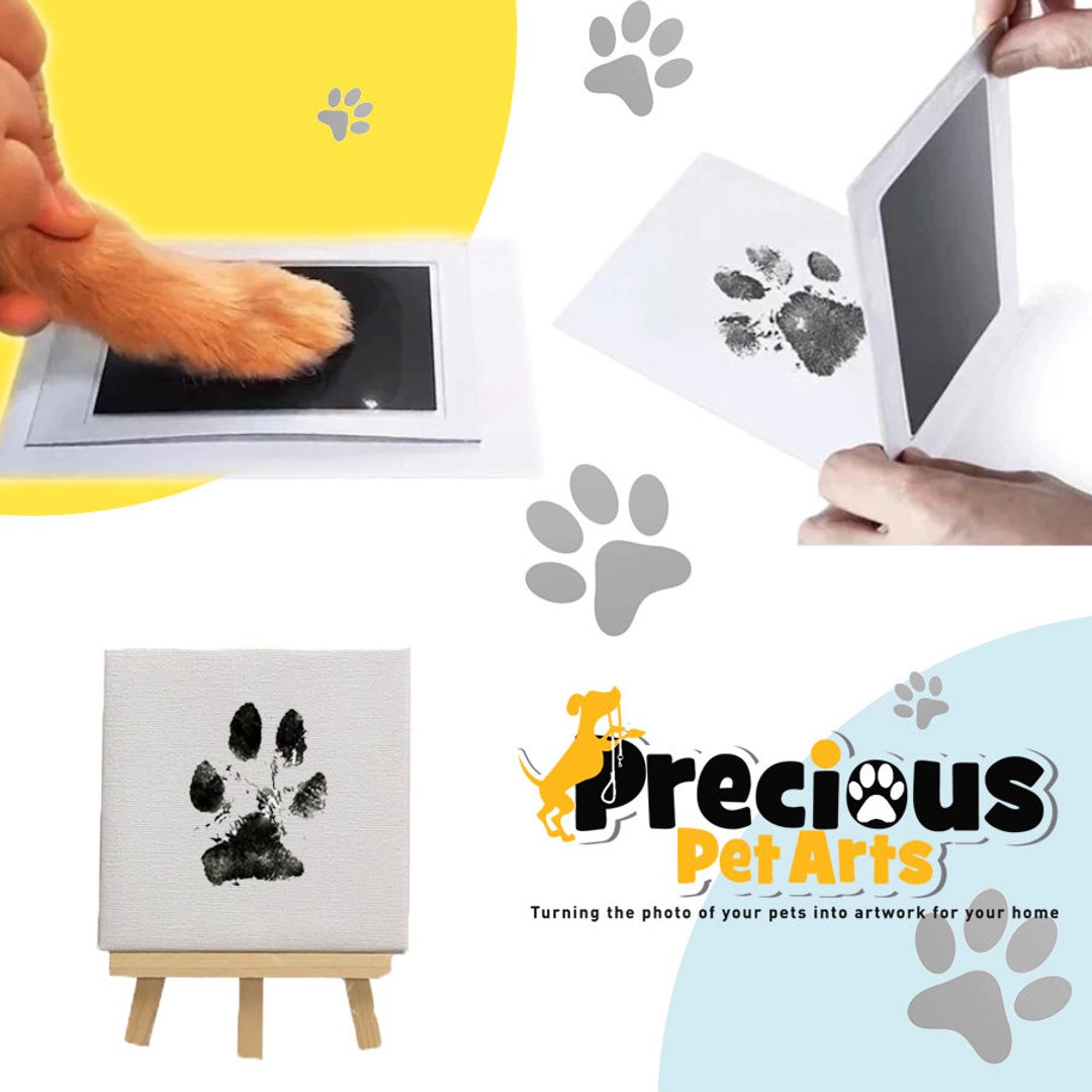 Paw Print Paw Print Gift Pet Loss Gift Custom Pet Print - Etsy