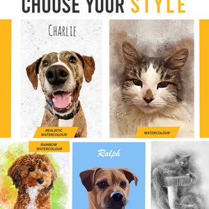 Custom Kitten portrait Custom Cat Painting Custom Pet portrait | Etsy