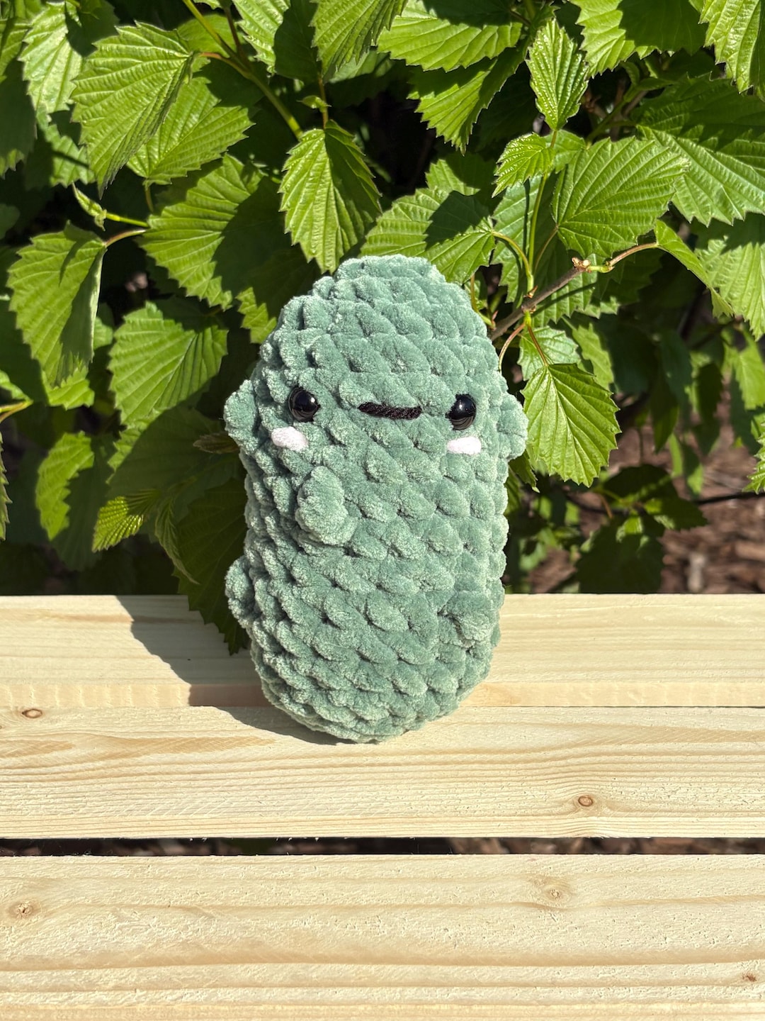 Crochet Pickle, Pickle Toy, Desk Pet, Pickle Plushie, Crochet Food ...