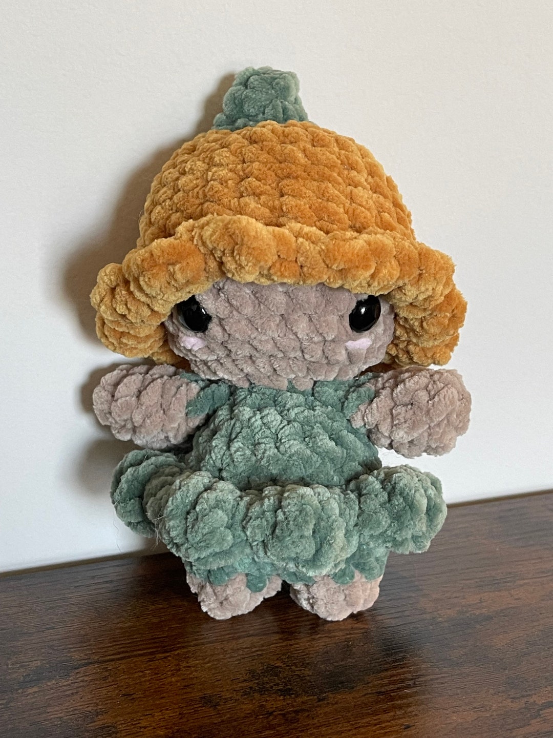 Crochet Fairy Girls, Cute, Cottagecore, Plushies - Etsy