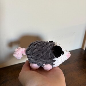 Crochet Opossum, Animal, Opossum Plushie, Gift for Kids, Stuffed Animal ...